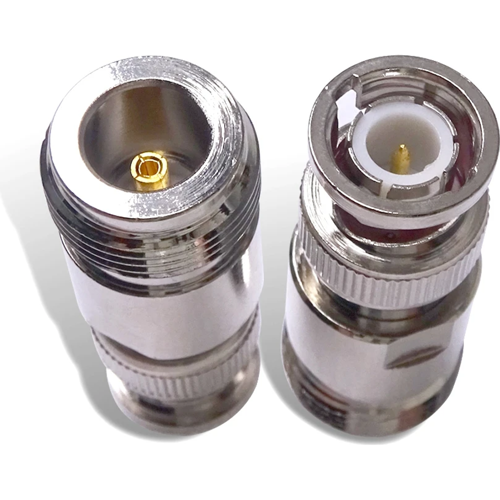 Techoman N Type Female Socket To Bnc Male Plug Joiner Connector Ad