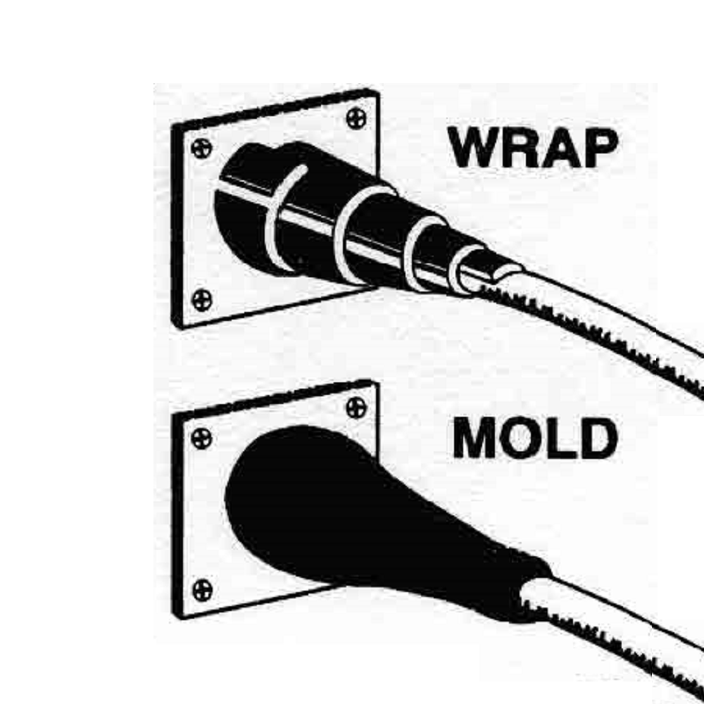 Coax-Seal Hand Moldable Weatherproofing Tape Half Inch Wide Roll