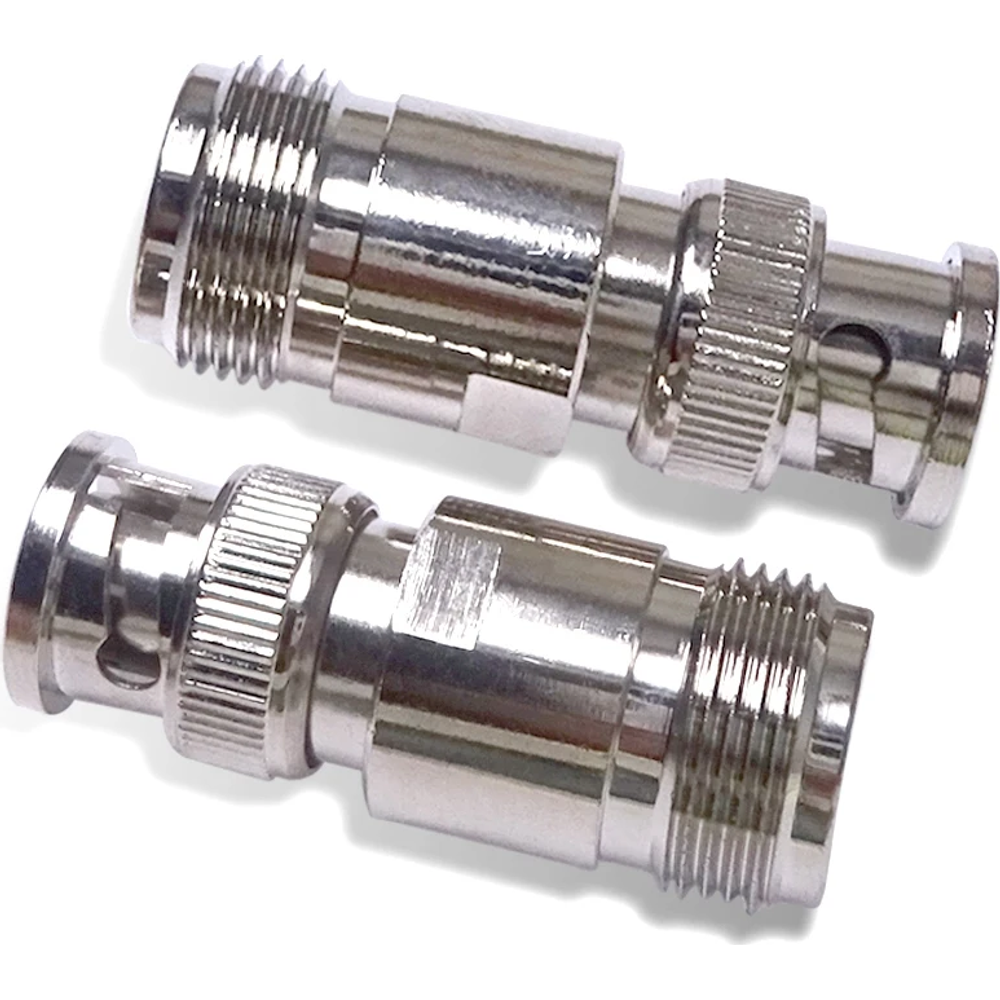 TECHOMAN N Type Female Socket to BNC Male Plug Joiner / Connector / Ad