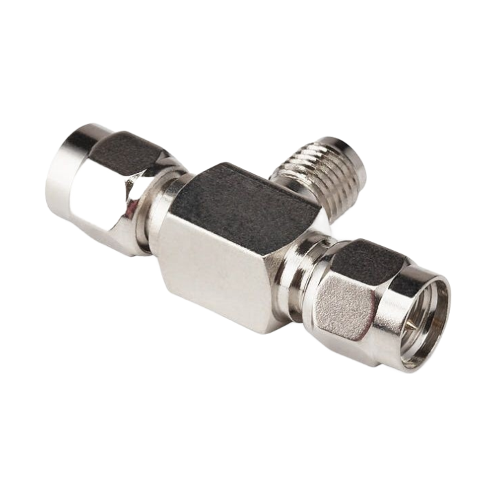 TECHOMAN SMA T-Piece (1x SMA (F) 2x SMA (M)) T Splitter / Adaptor ...