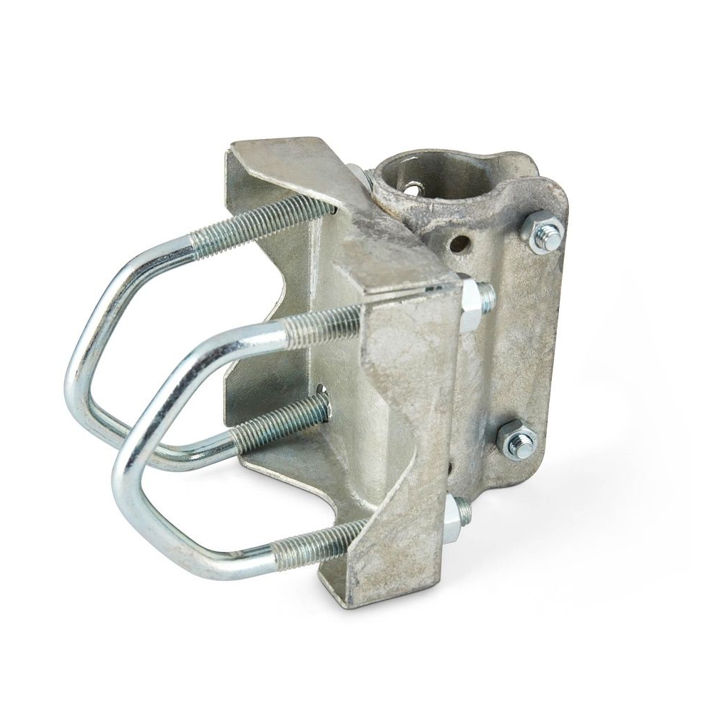 TECHOMAN Metal Bracket Antenna / Aerial Pole To Pole Clamp Vertical To