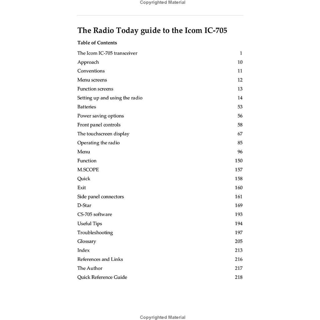 The Radio Today Guide to the Icom IC-705 Book