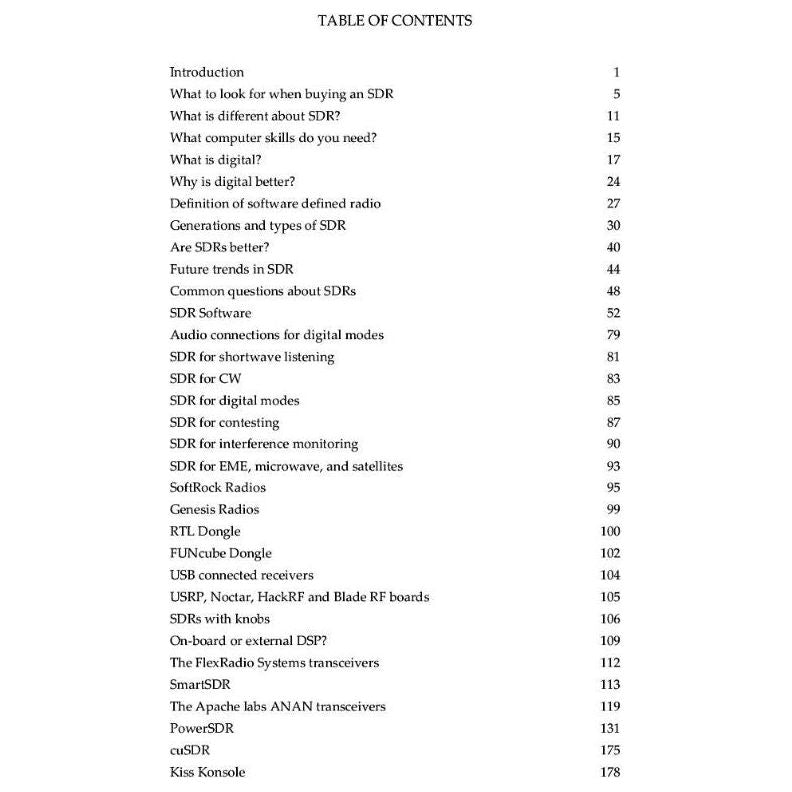 SDR Software Defined Radio Book
