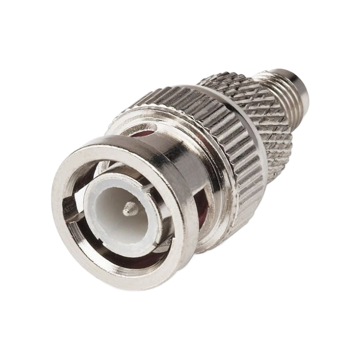 TECHOMAN Premium BNC Male Plug to SMA Female Socket Joiner / Connector