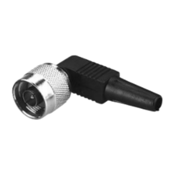 TECHOMAN N-Type Solderless Right Angle Plug for RG58