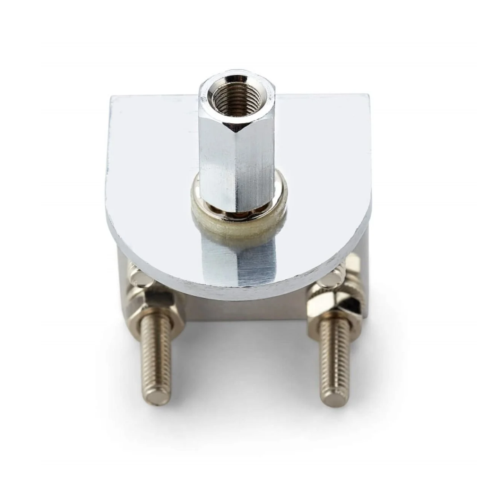 TECHOMAN Mirror Rail / Pole Mount (Single Groove) with 3/8th Antenna