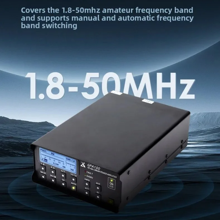 XIEGU GPA100 100 Watt HF Linear Amplifier