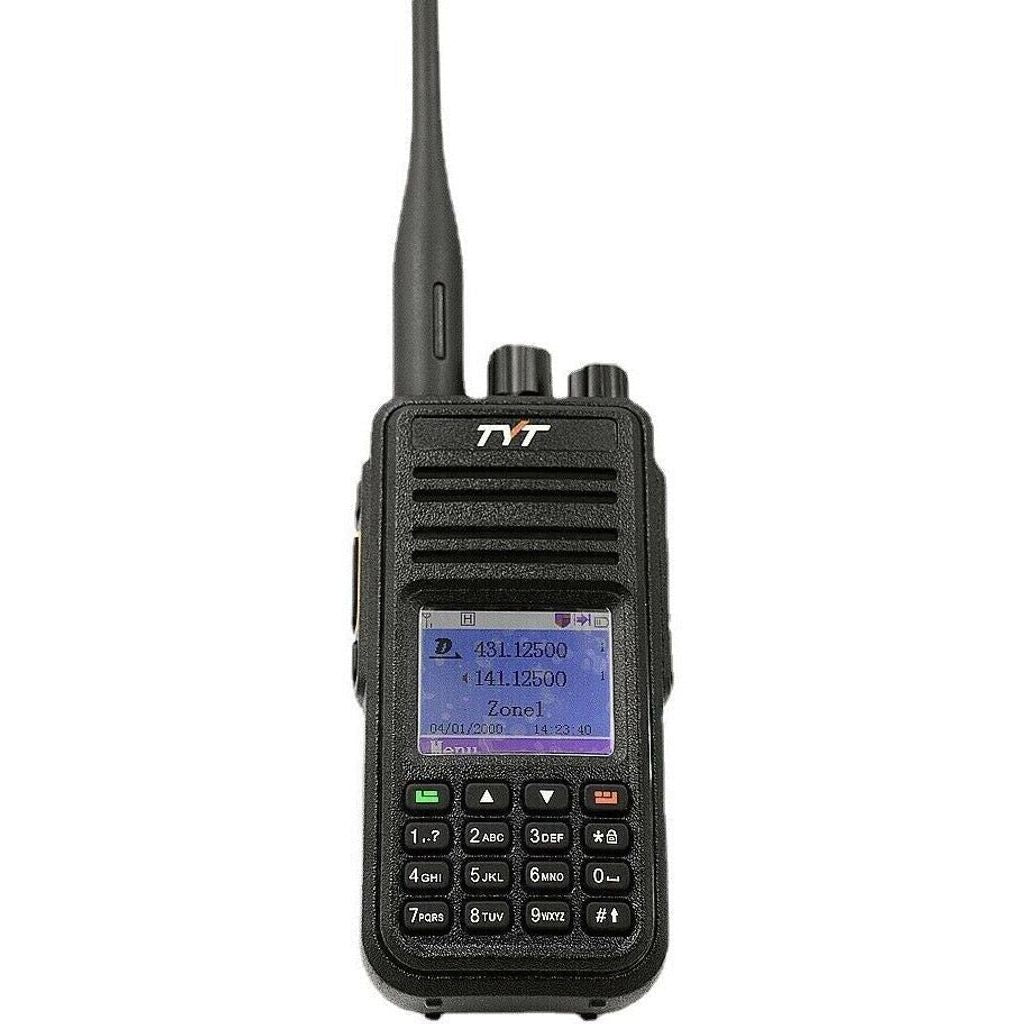 TYT MD-380 DMR Ham Walkie Talkie Dual VHF & UHF with Program Cable and