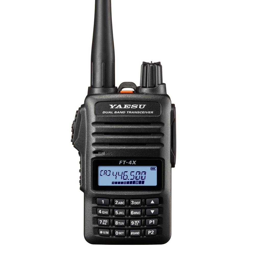 YAESU FT-4XE Ham Walkie Talkie Dual VHF & UHF 5W Ham Walkie Talkie ...