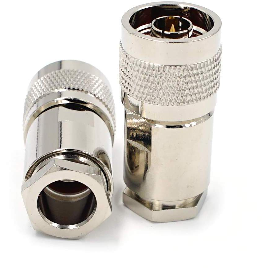 TECHOMAN N Type Clamp Compression Male Plug for TMR400 , LMR400 , RG-8