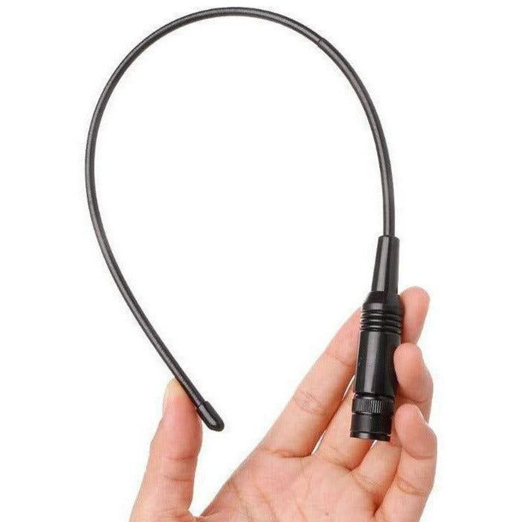 TECHOMAN S-15 Scanner Flexi Antenna / Aerial - Black BNC Plug Dual Ban